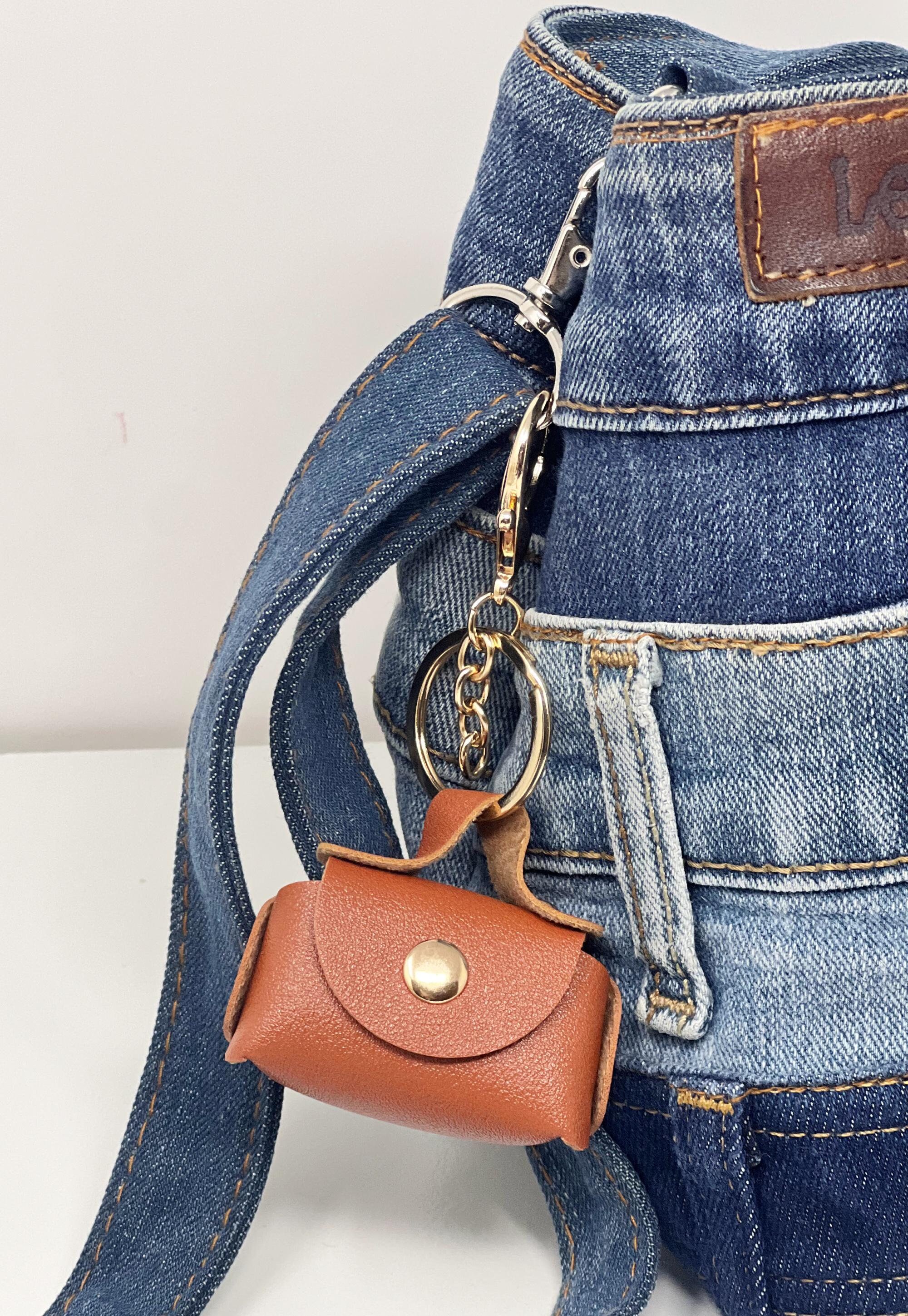 Vegan Leather Cute Mini Handbag Charm / Purse Tag / Keychain - Etsy