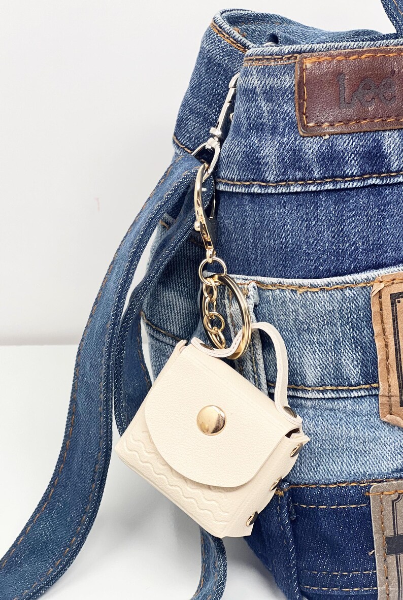 Vegan Leather Cute Mini Handbag Charm / Purse Tag / Keychain - Etsy