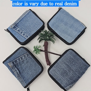 Blue Jean Beauty- the Classic Denim Wallet: Timeless Style and ...