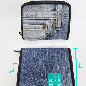 Blue Jean Beauty- the Classic Denim Wallet: Timeless Style and ...