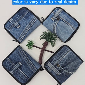 Blue Jean Beauty- the Classic Denim Wallet: Timeless Style and ...