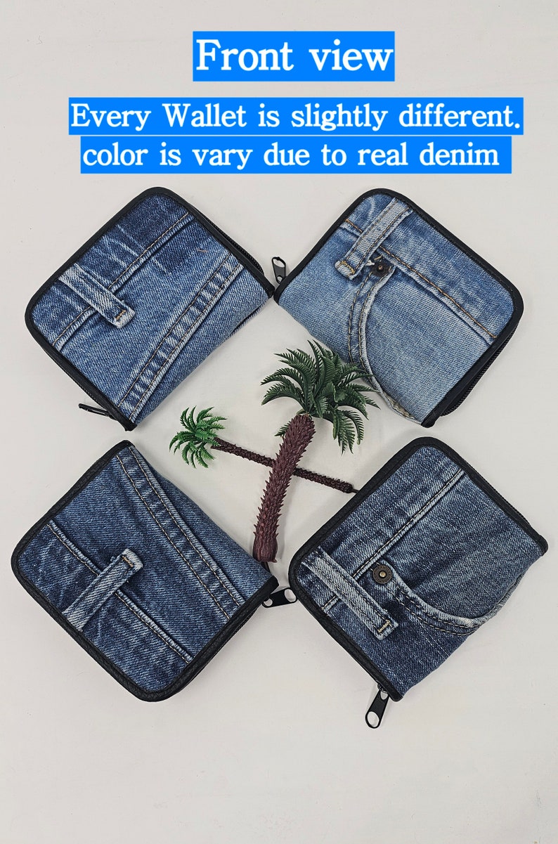 Blue Jean Beauty- the Classic Denim Wallet: Timeless Style and ...