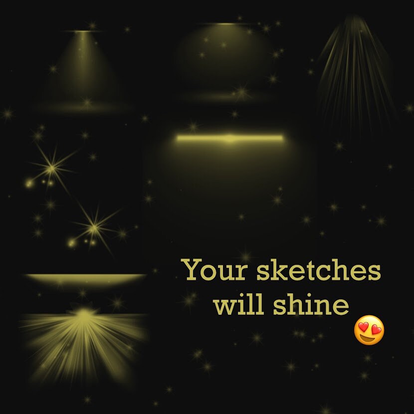 45 Lights Brush Set/procreate Brushes/architect Brushes/space Planning ...