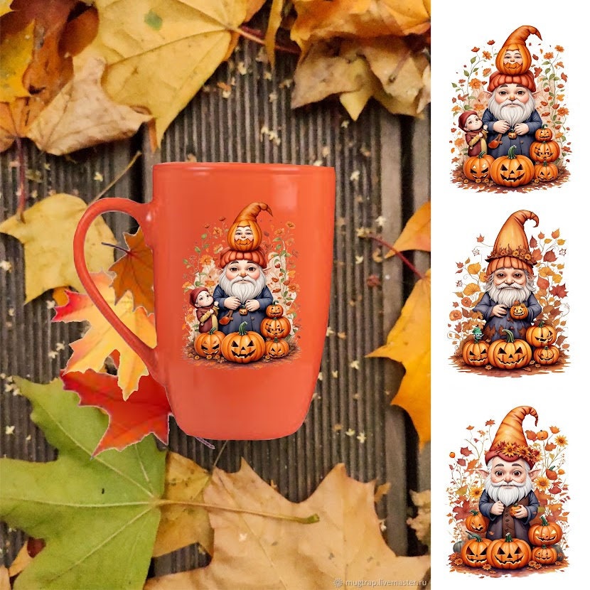 Halloween 12 Dwarfs Png/gnomes Png Design/autumn Gnomes Png/dwarf ...