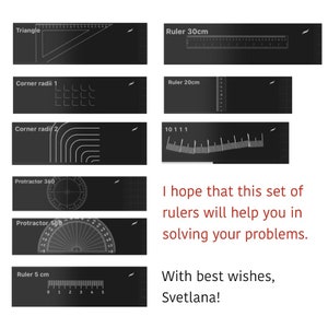 Procreate Ruler Brushes / Digital Rulers for Floor Plan | Architecture ...