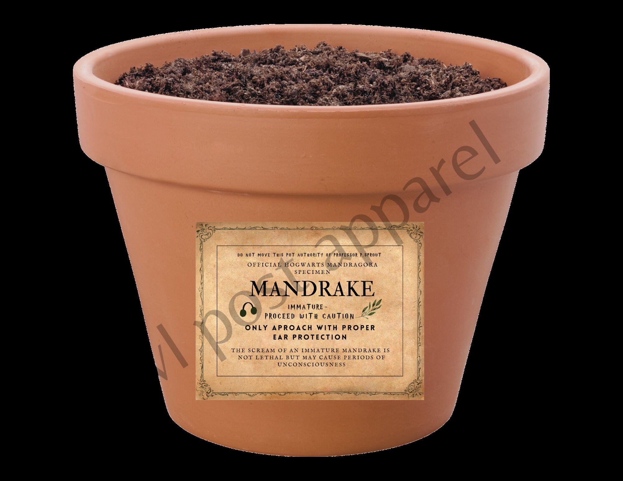 MANDRAKE Plant Labels Editable Pack of 9 Unique Labels - Etsy
