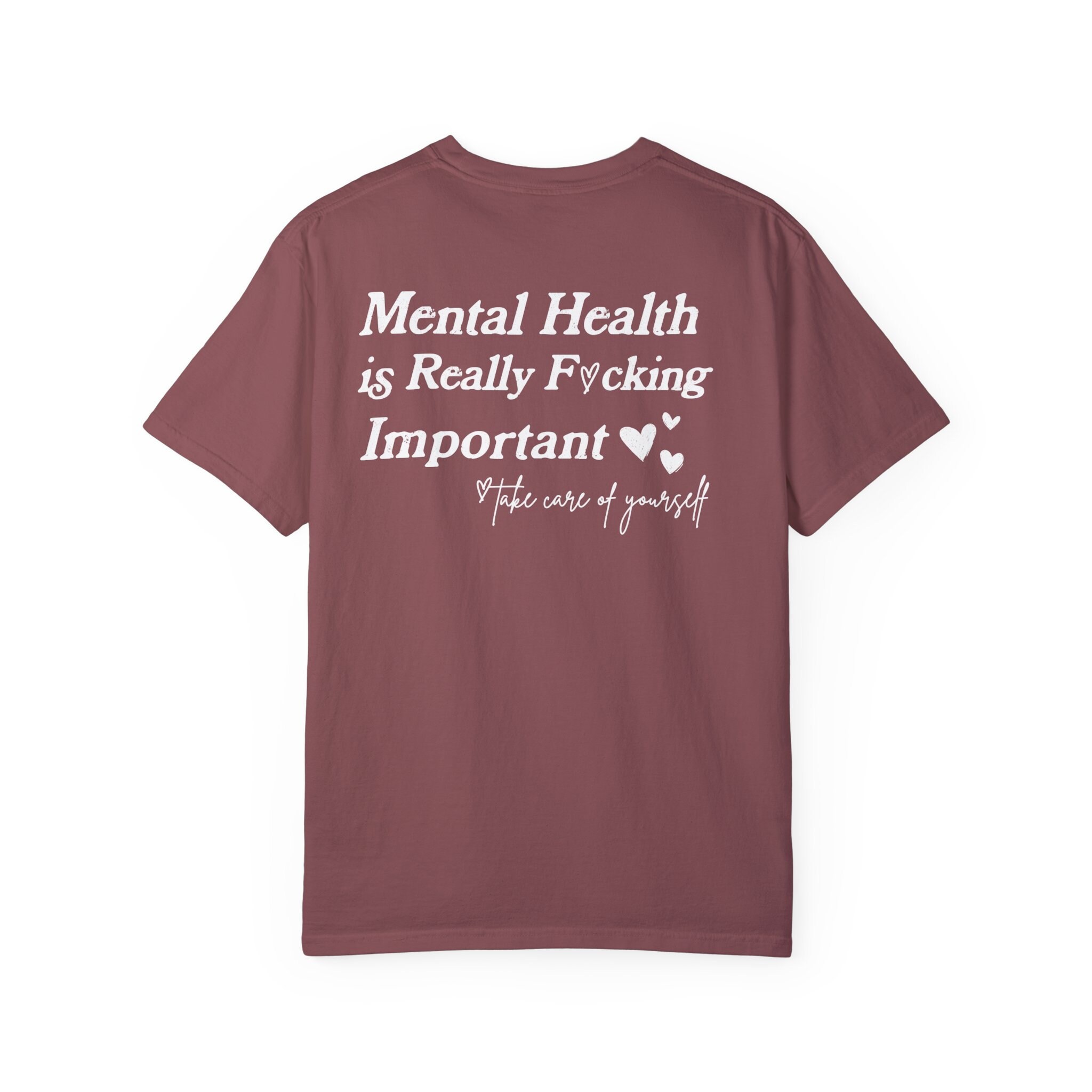Mental Health Take Care of Yourself Comfortcolors Tshirt Self Love Club ...