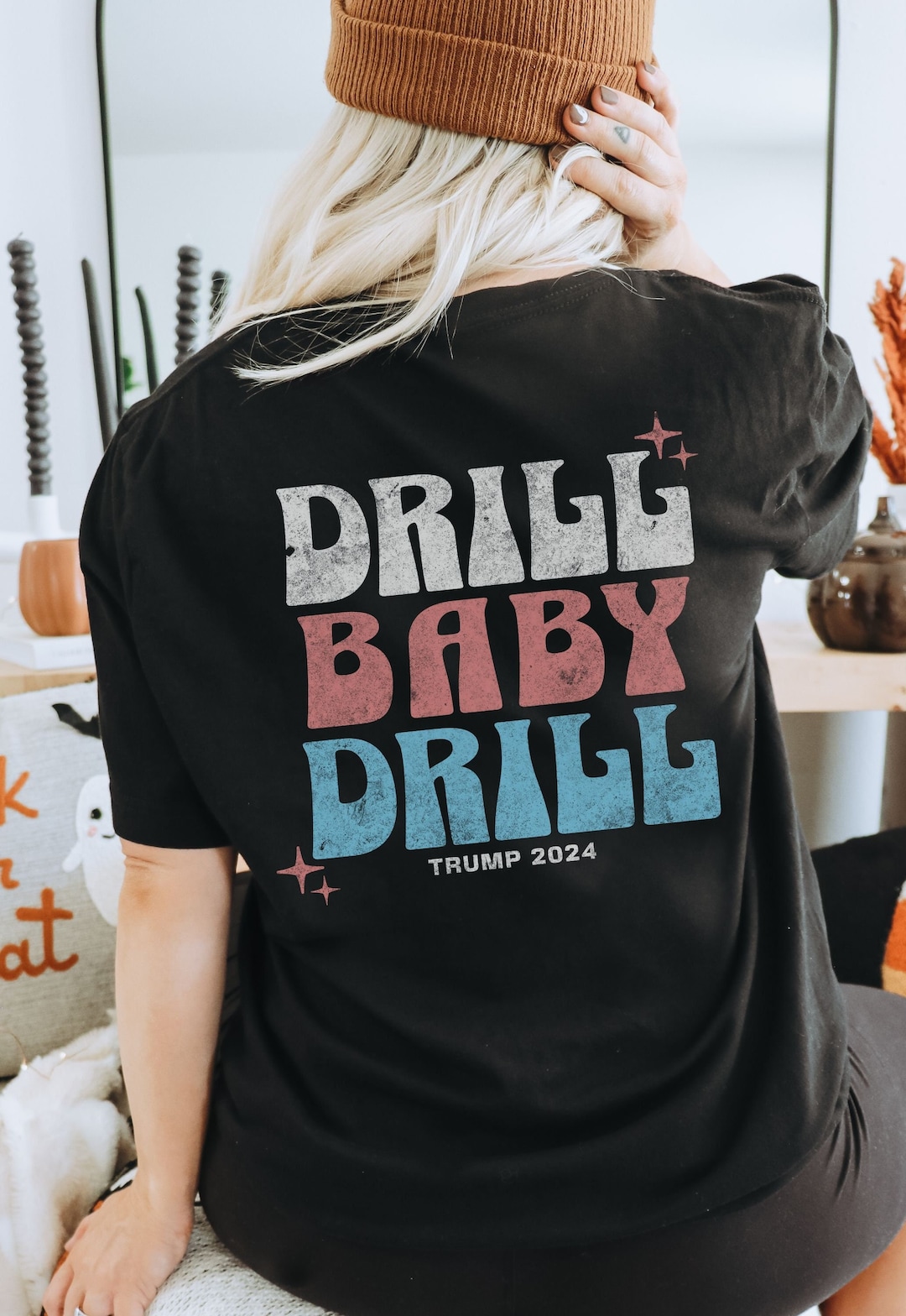 Drill Baby Drill Trump 2024 Comfort Colors MAGA Apparel Ultra Maga Lets ...