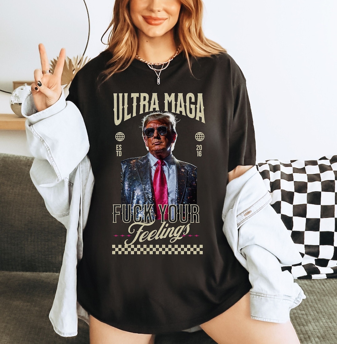 Ultra MAGA Freedom Tour Trump 2024 Tshirt Comfortcolors Maga Apparel ...