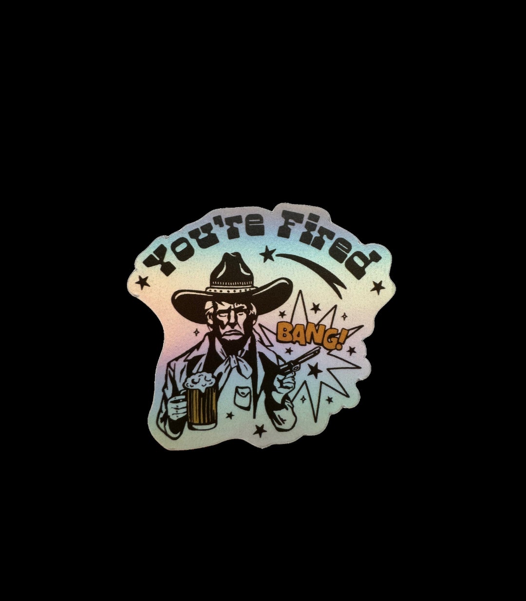Trump Sticker Holographic You're Fired Free Trump Lets Go Brandon FJB ...