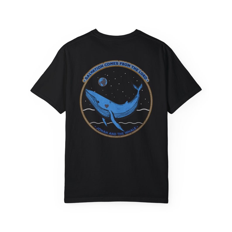 Jonah and the Whale Comfortcolors Christian Merch Ocean Inspired Style ...