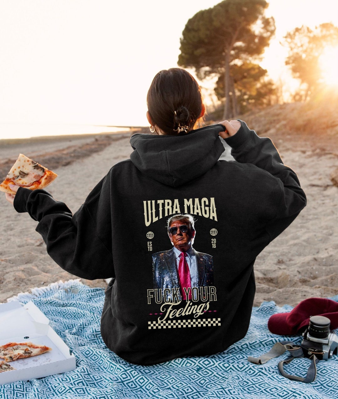 Ultra MAGA Fuck Your Feelings Hoodie MAGA Hoodie Midwest Maga ...