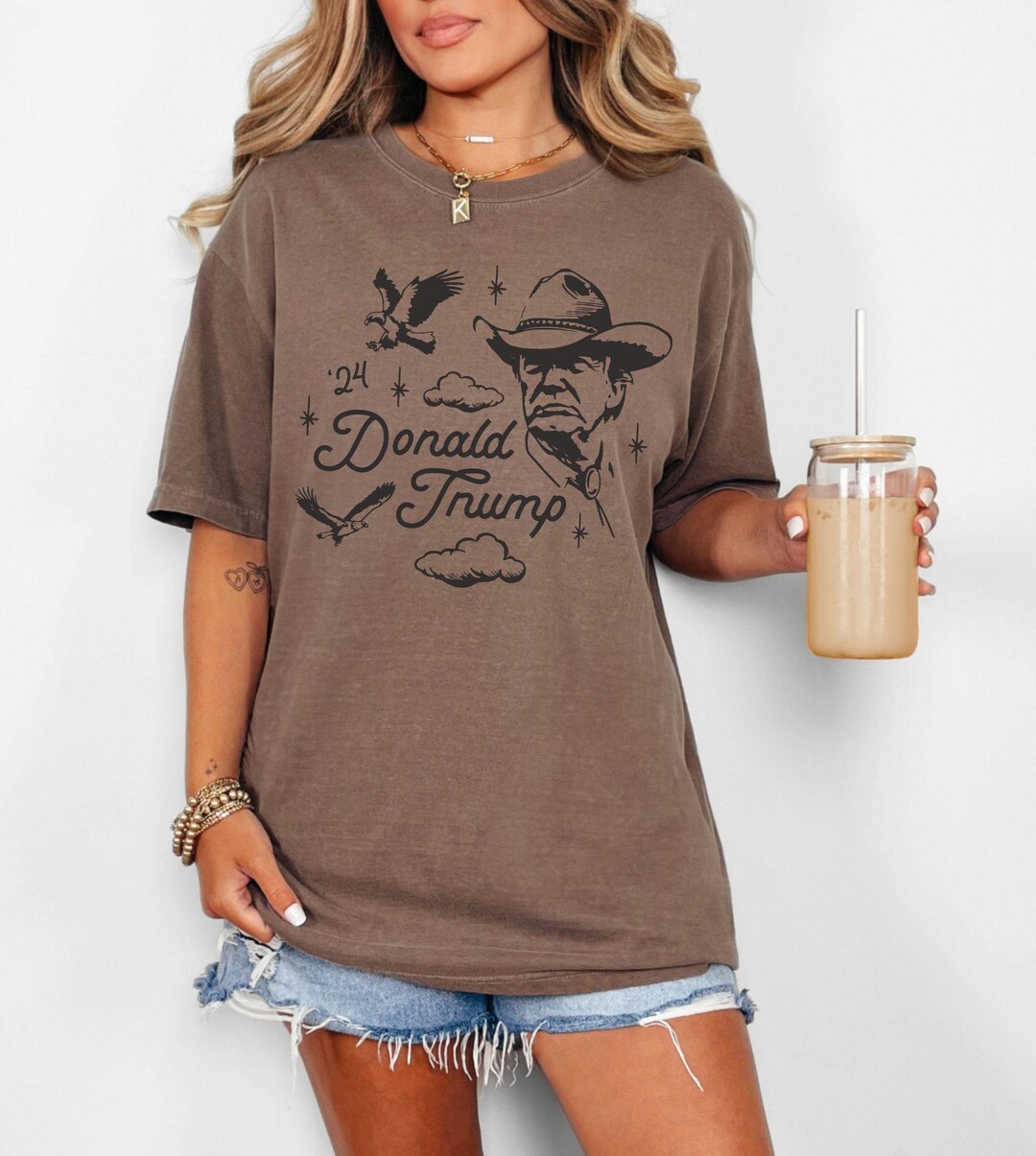 Cowboy Trump 2024 Trump Merch Trump 2024 Comfort Colors MAGA Apparel ...