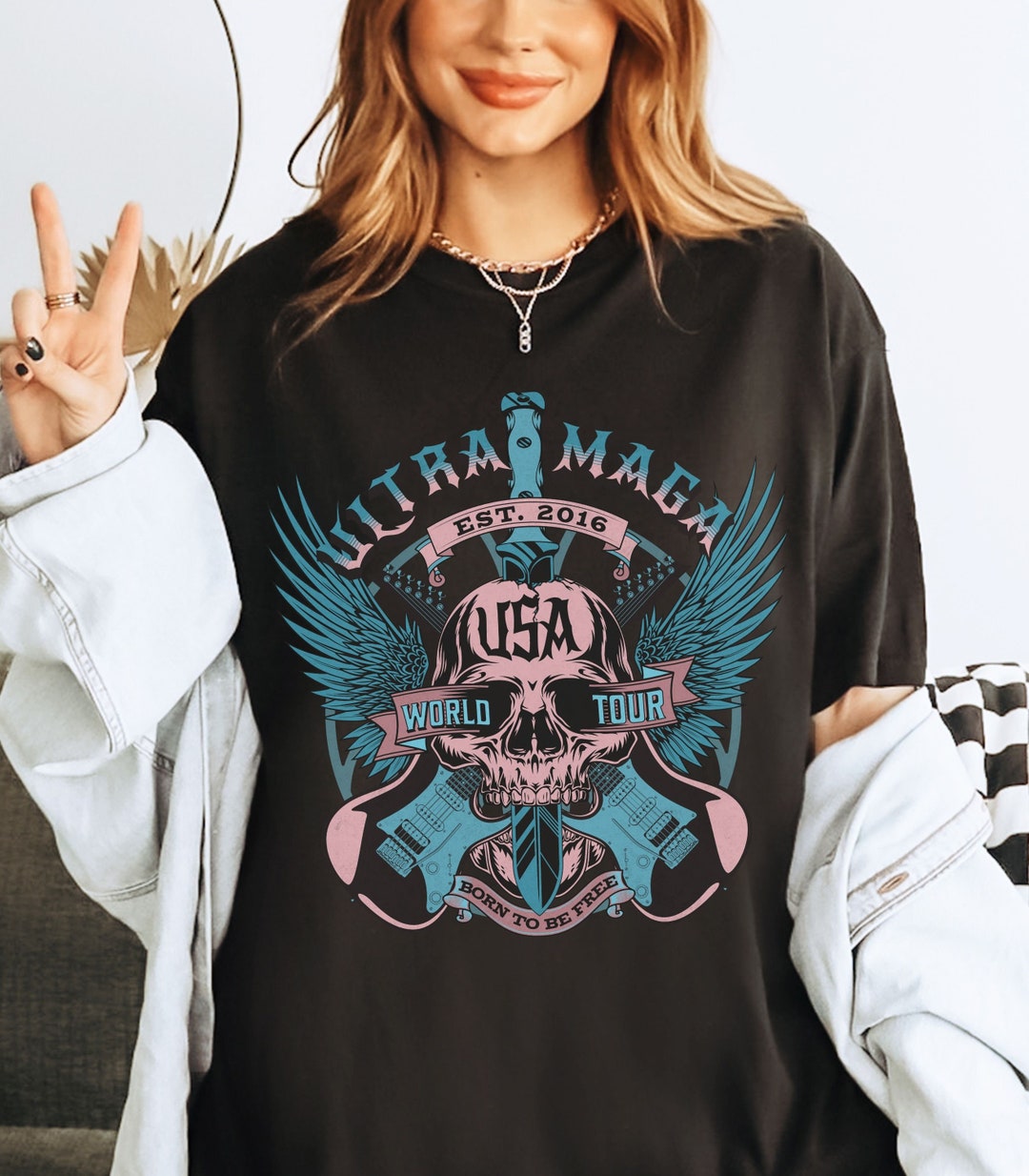 Ultra MAGA Freedom Tour Trump 2024 Tshirt Comfortcolors Maga Apparel ...