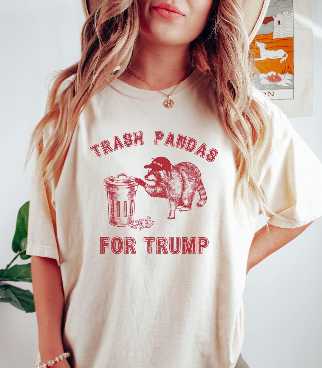 MAGA Garbage Trump 2024 Comfortcolors Tshirt Lets Go Brando MAGA ...