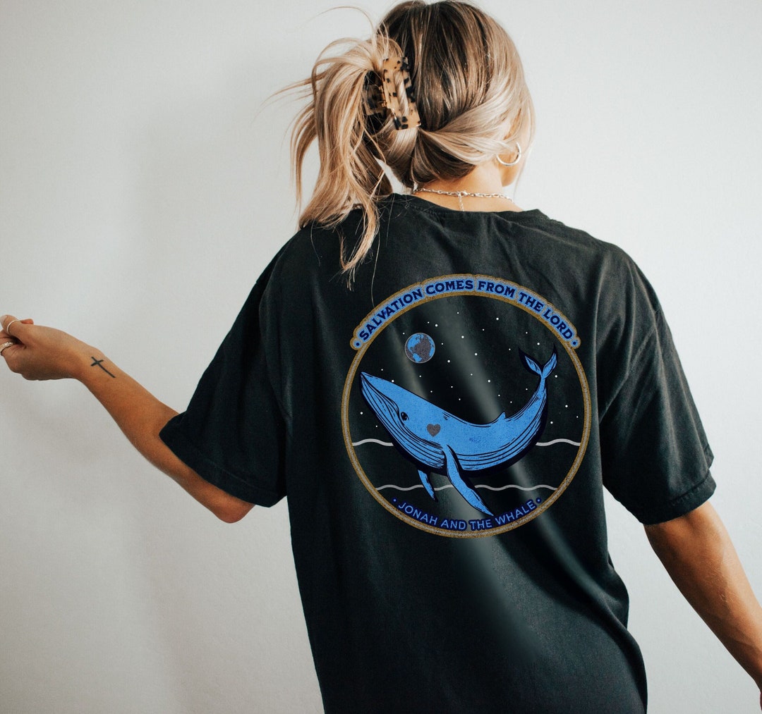 Jonah and the Whale Comfortcolors Christian Merch Ocean Inspired Style ...