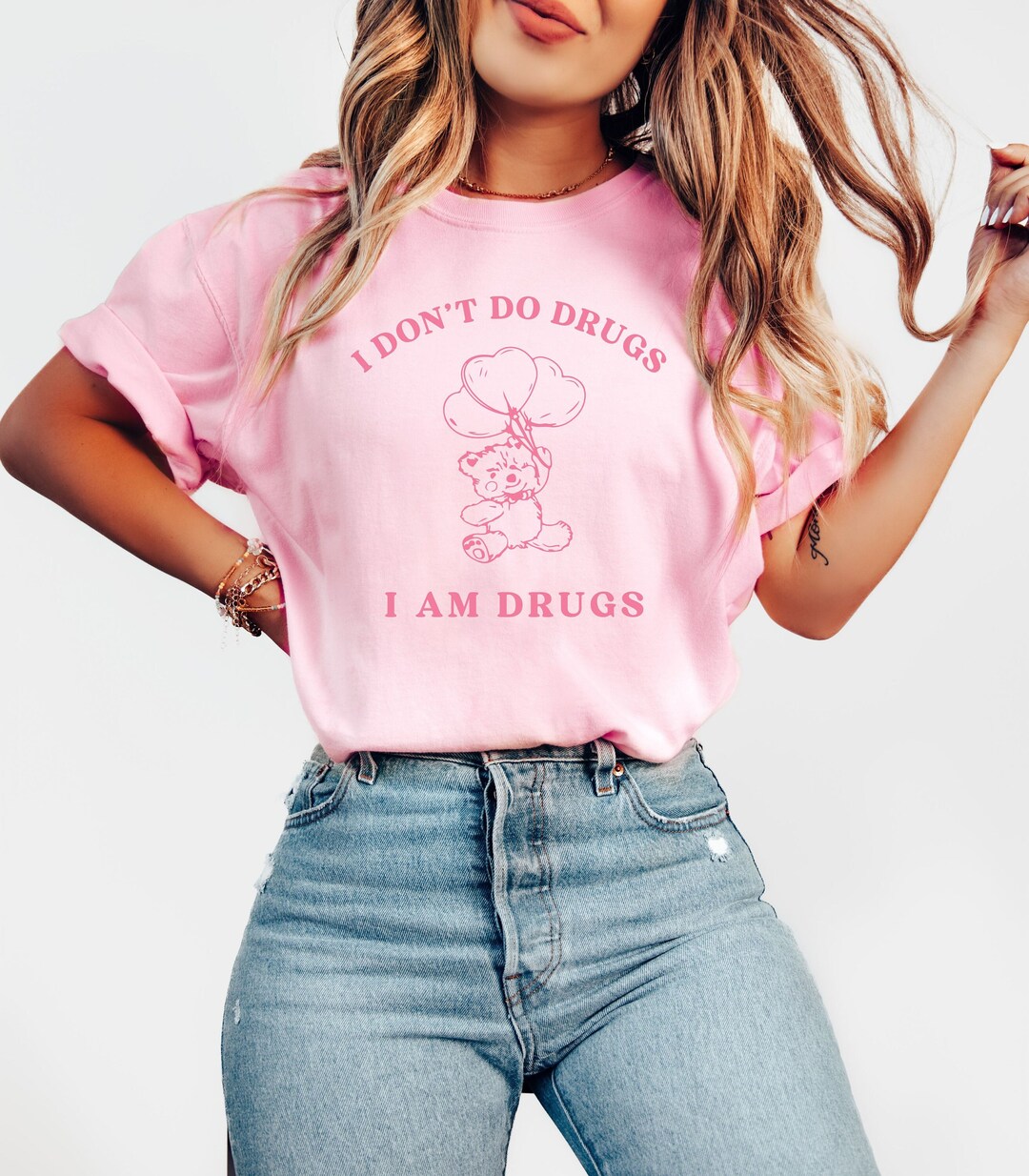 I Don't Do Drugs I Am Drugs Meme Tshirt Comfort Colors Introvert ...