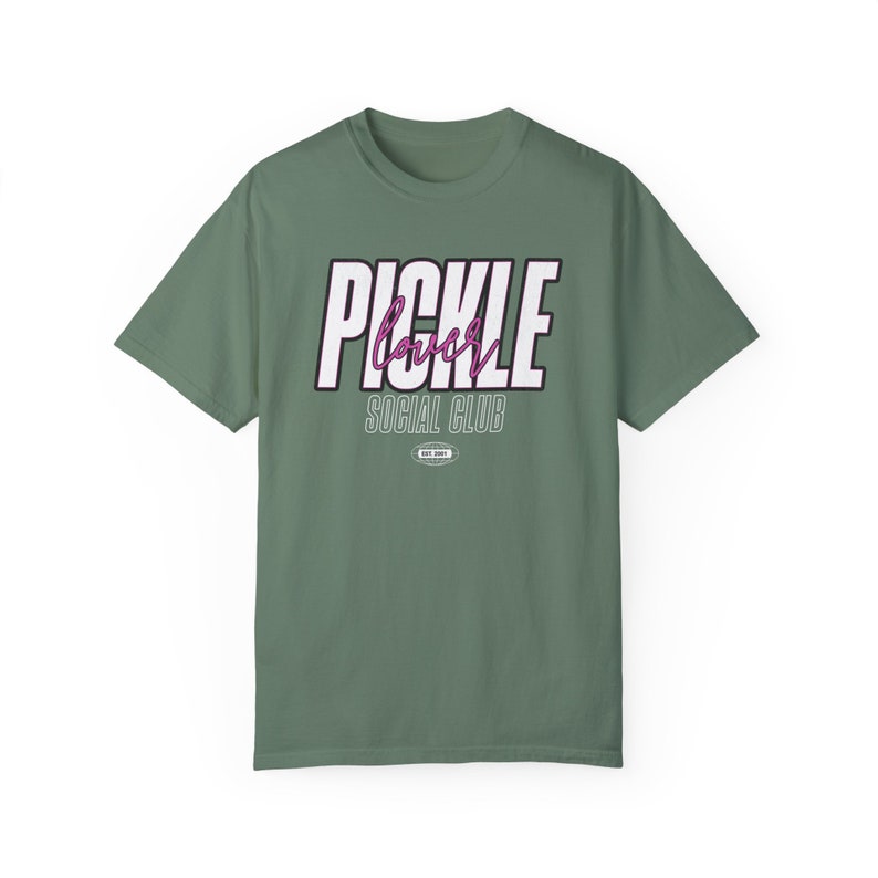 Pickle Lover Social Club Pickle Shirt Comfort Colors Y2k Outfits 2000s ...