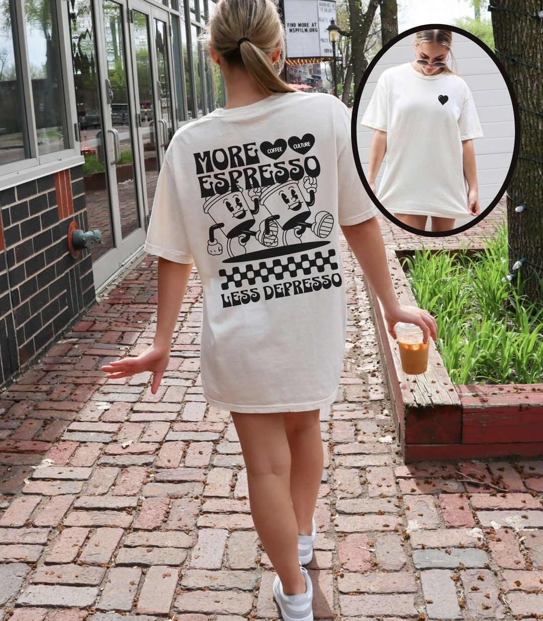 More Espresso Less Depresso Comfortcolors Caffeine Queen Less Depresso ...