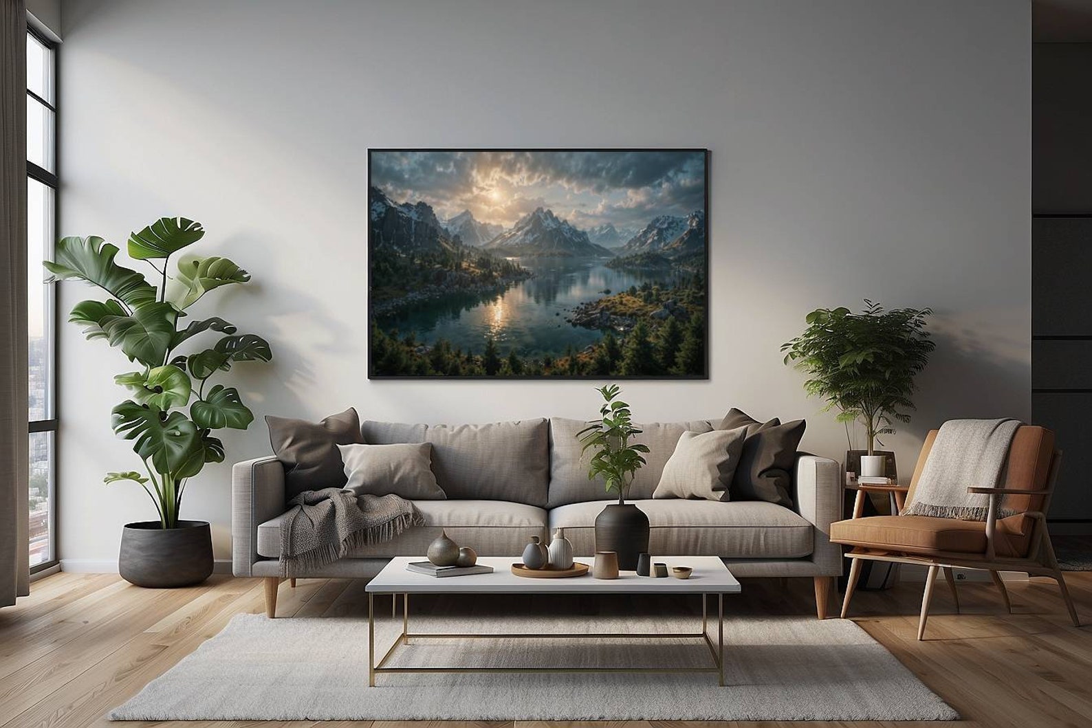 Landscape, Beautiful Landscape, Panoramic, Digital Art. Download Sizes ...
