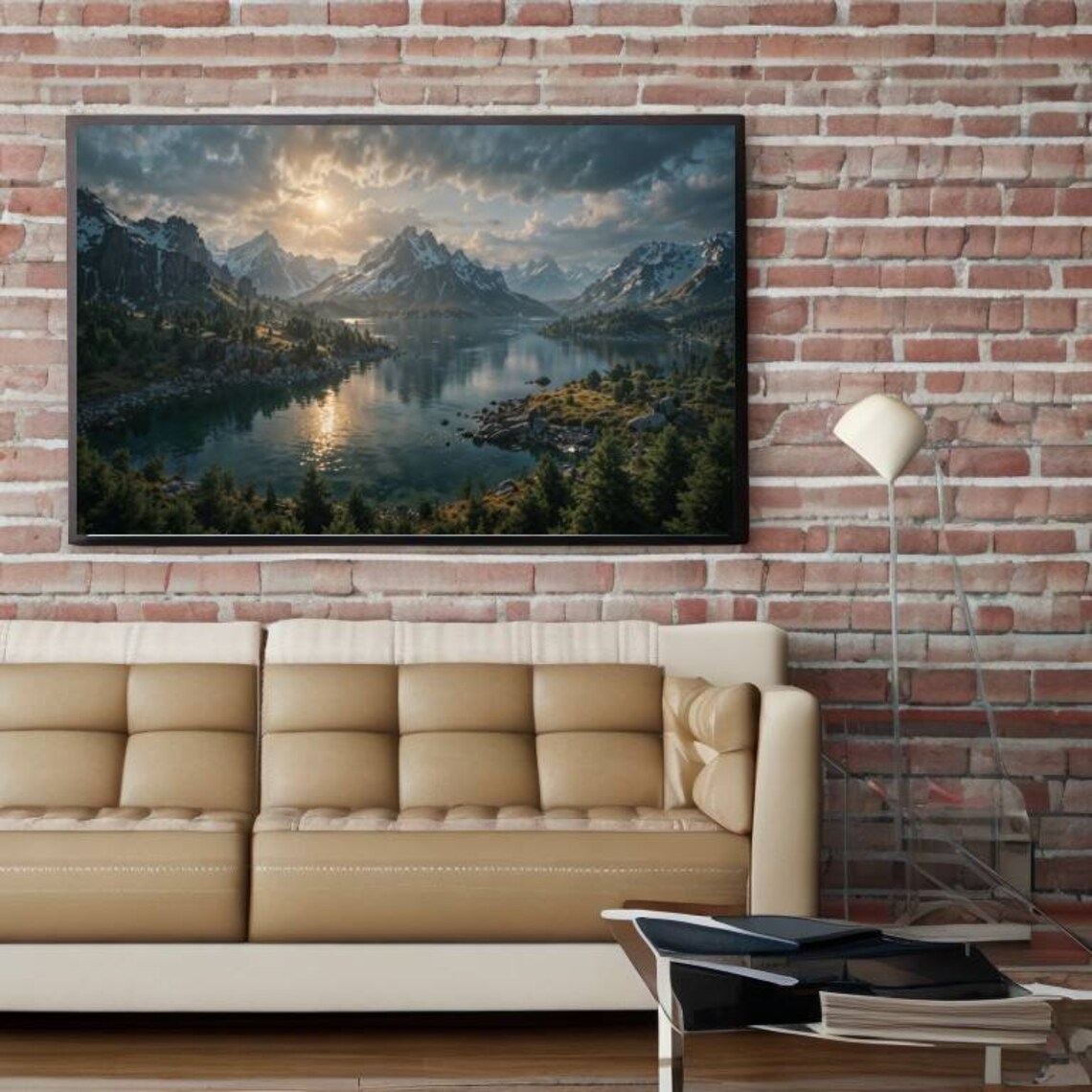 Landscape, Beautiful Landscape, Panoramic, Digital Art. Download Sizes ...