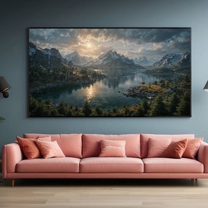 Landscape, Beautiful Landscape, Panoramic, Digital Art. Download Sizes ...