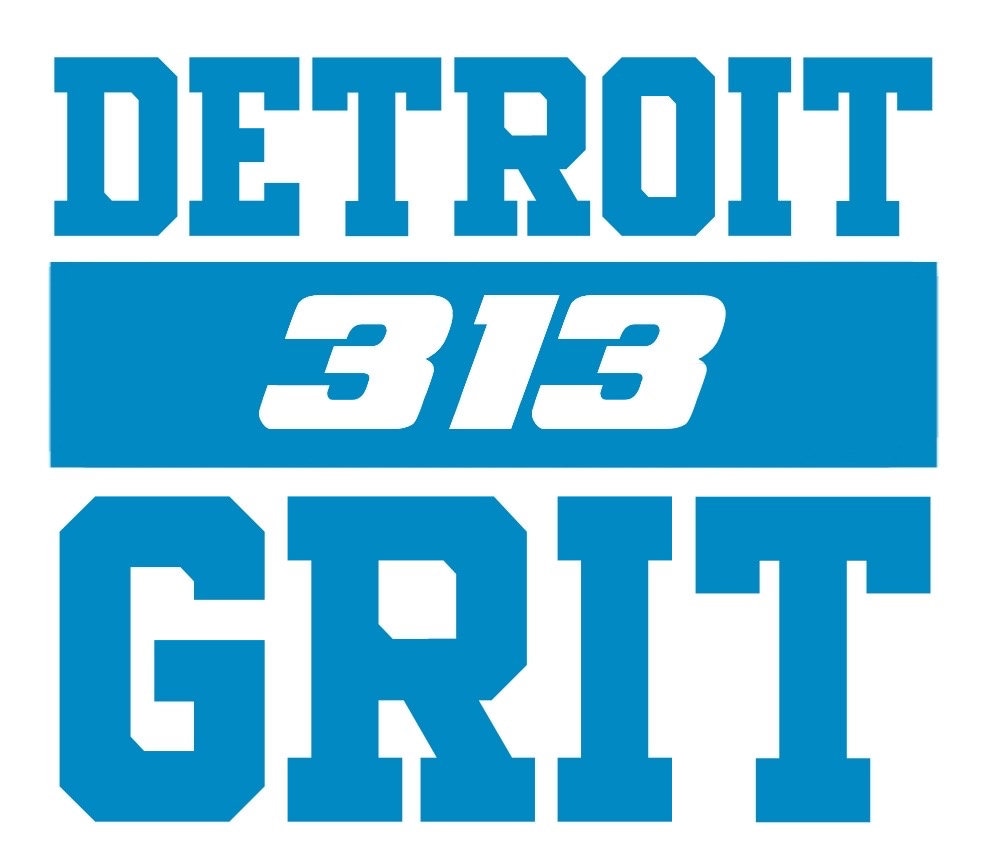 Detroit 313 Grit Vinyl Decal - Etsy