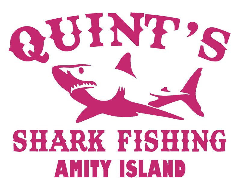 Quint's Shark Fishing (JAWS) Vinyl Decal Sticker - Etsy