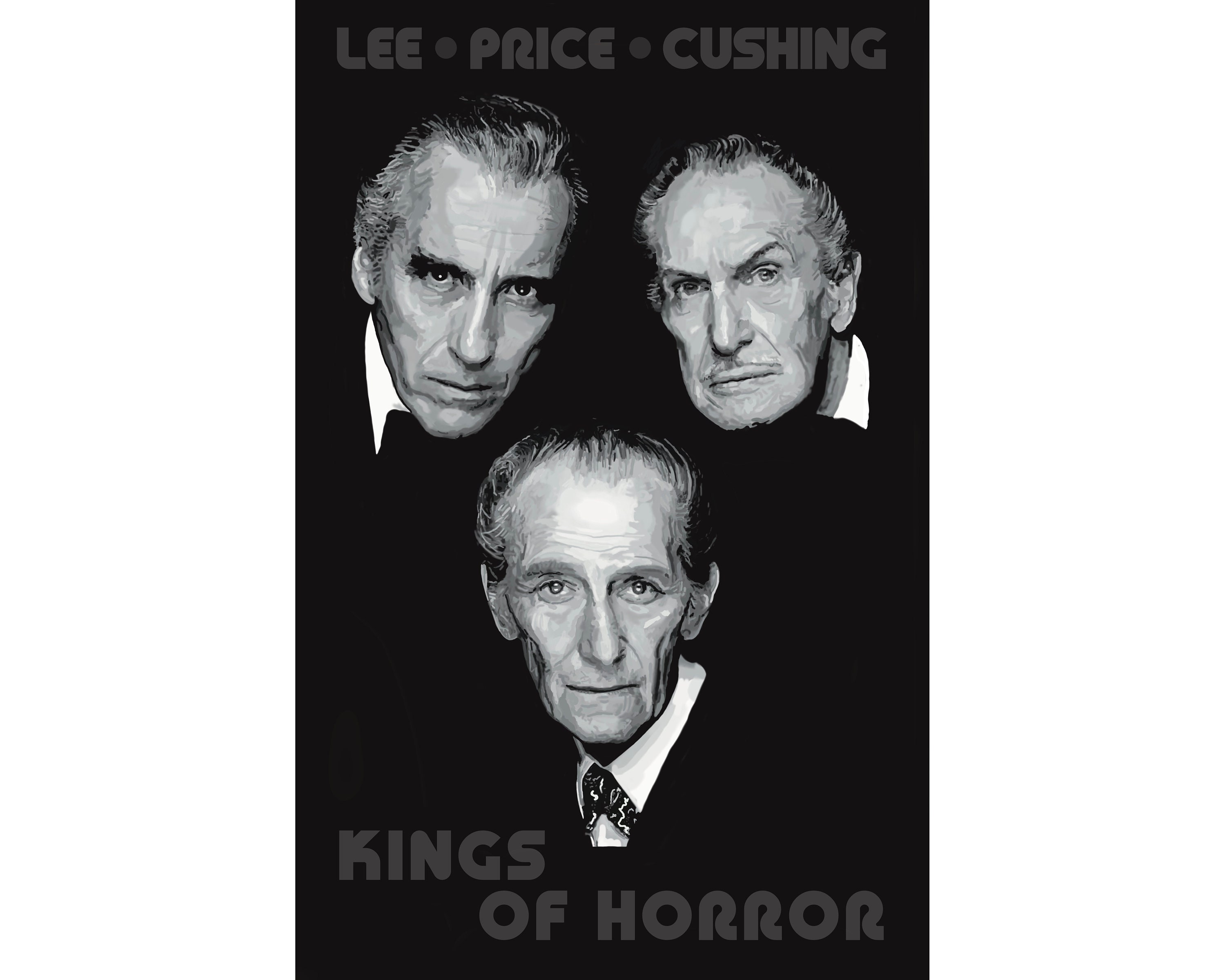 Kings of Horror Art Print - Etsy