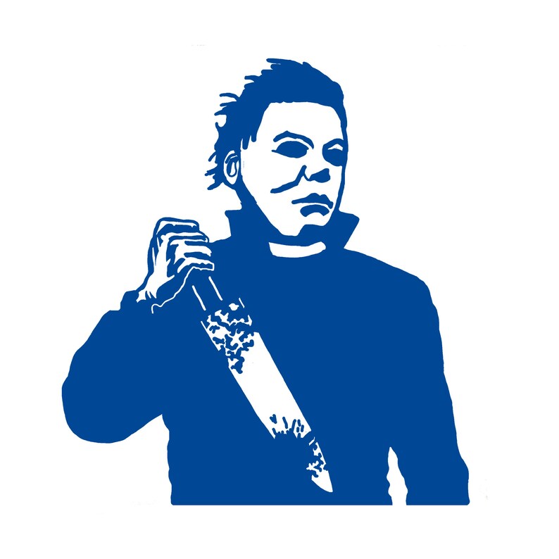 Michael Myers halloween Vinyl Decal Sticker - Etsy