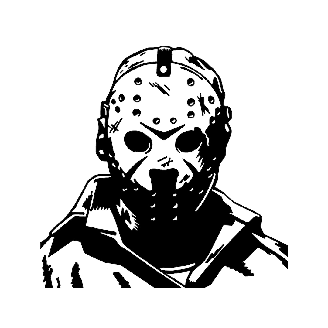 Jason Voorhees (friday the 13th) Vinyl Decal Sticker - Etsy