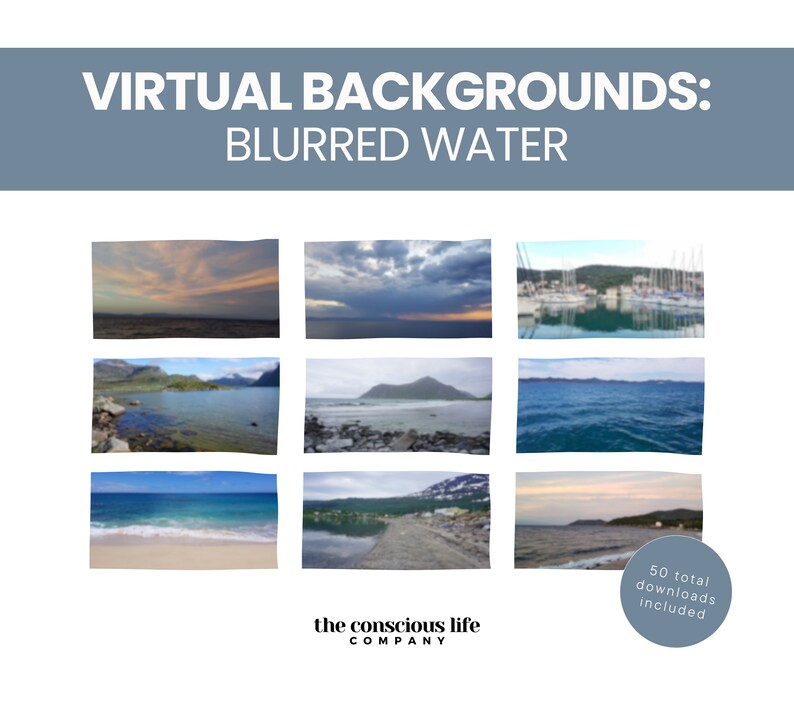 Blurred Virtual Backgrounds Multi-pack Zoom Backgrounds - Etsy