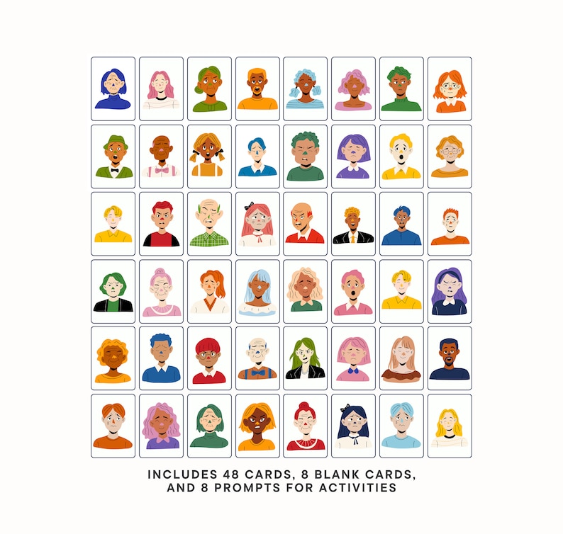 Feelings Card Deck | Social Stories, Emotions Cards, School Counseling ...