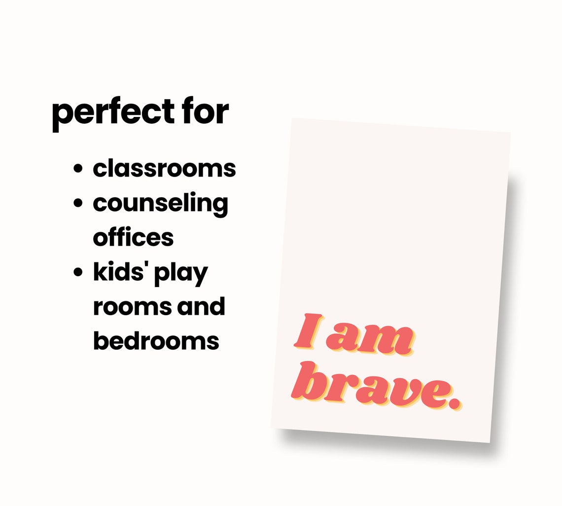 Affirmation Posters Classroom Posters Counseling Office Posters ...