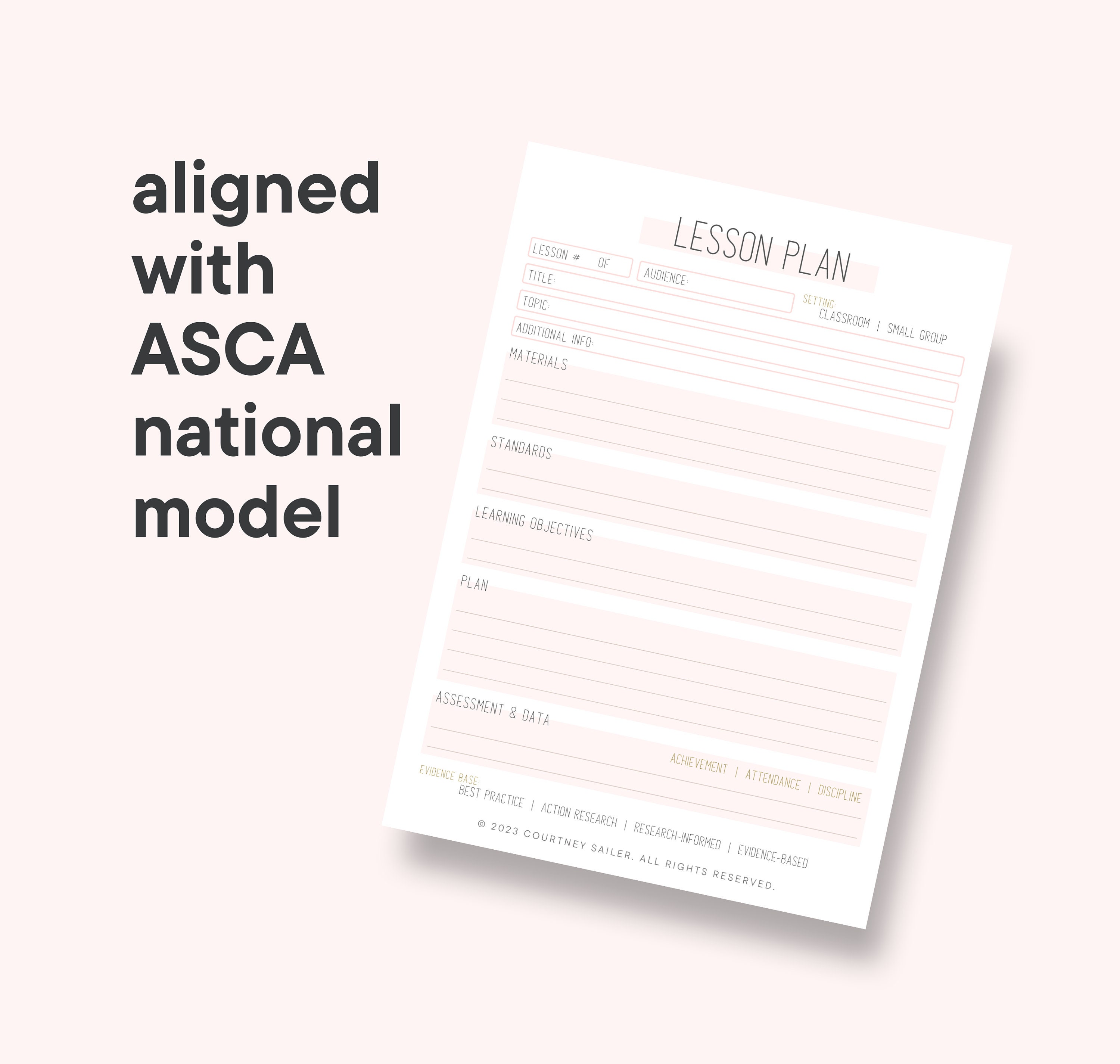 School Documentation Mini Bundle | Lesson Plan | Session Notes | Group ...