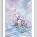 The Tempest Print, Christian Art Print, Jesus Calms the Storm, Bible ...