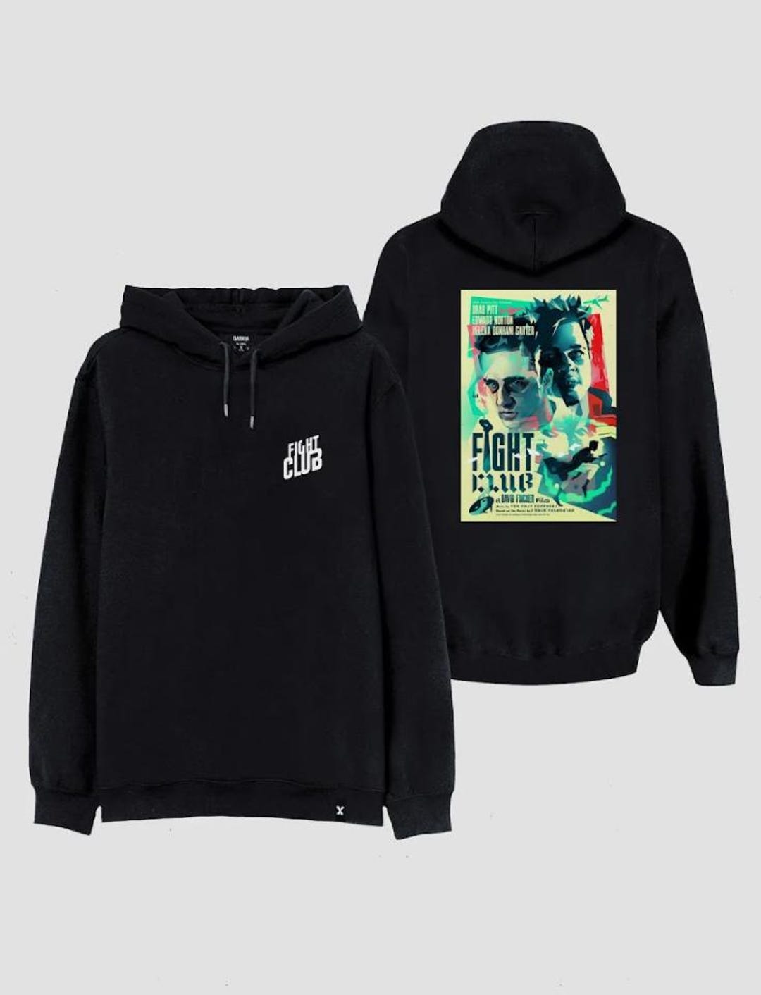 Fight Club Movie Final Scene Two Side Printed Design Unisex Hoodie ...