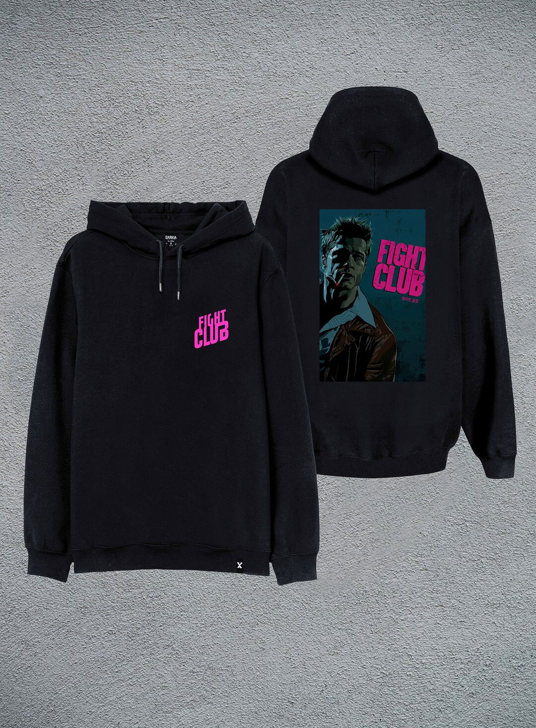 Fight Club Movie Final Scene Two Side Printed Design Unisex Hoodie ...