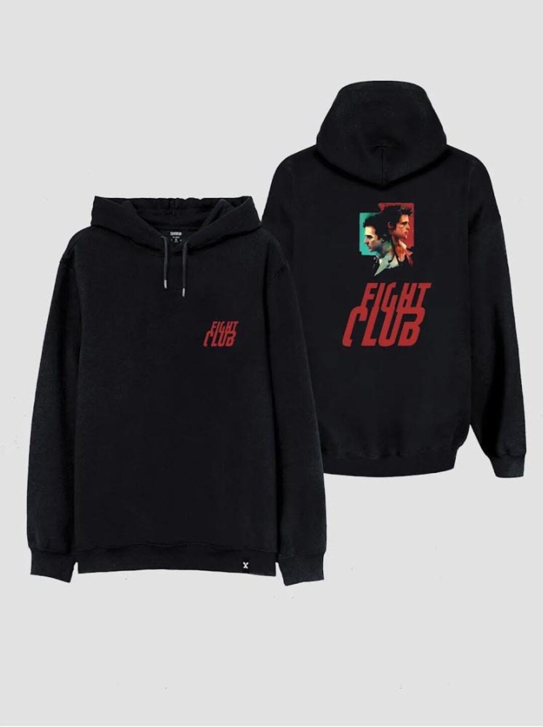Fight Club Movie Final Scene Two Side Printed Design Unisex Hoodie ...