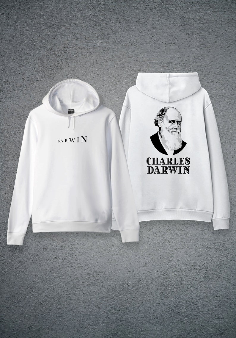 Charles Darwin Two Side Printed Special Design Unisex Hoodie, Unisex ...