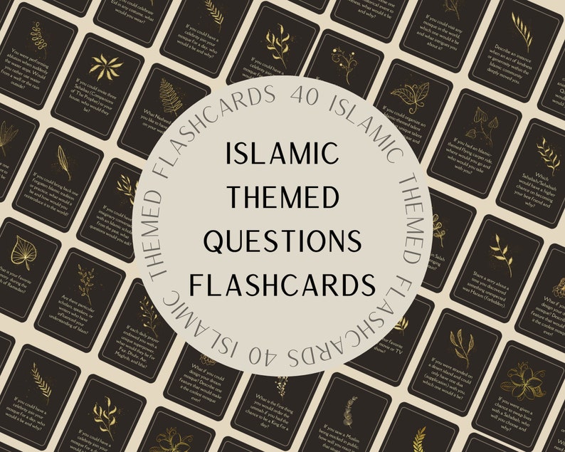 Printable Flashcards | Islamic Themed Flashcards | Games for Muslims ...