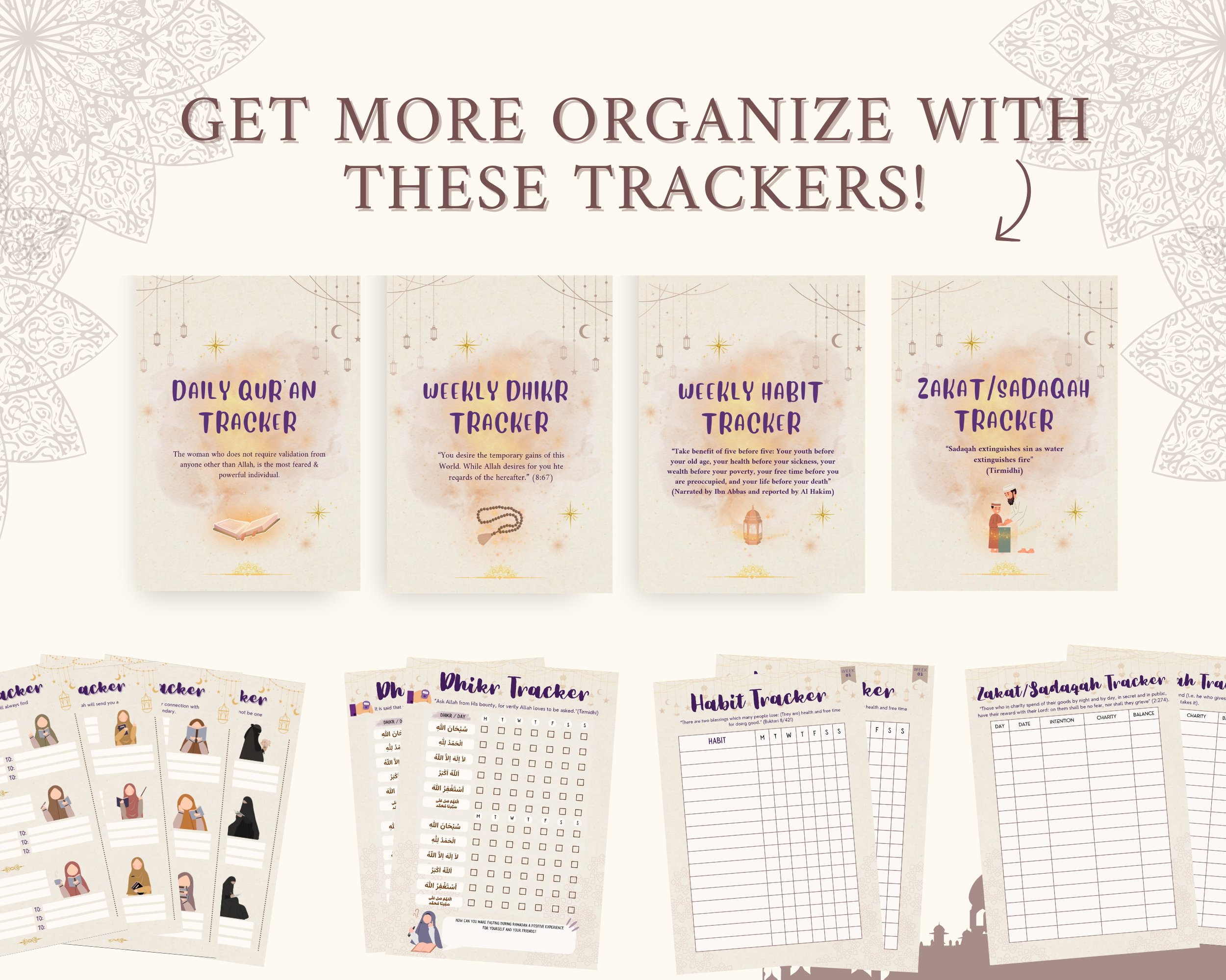 Ramadan Planner 2024 Digital | Ramadan Printable Planner PDF | 2024 ...