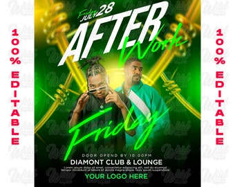 Flyer Template, Club Flyer, Flyer Template Design, Event Flyer, Party ...