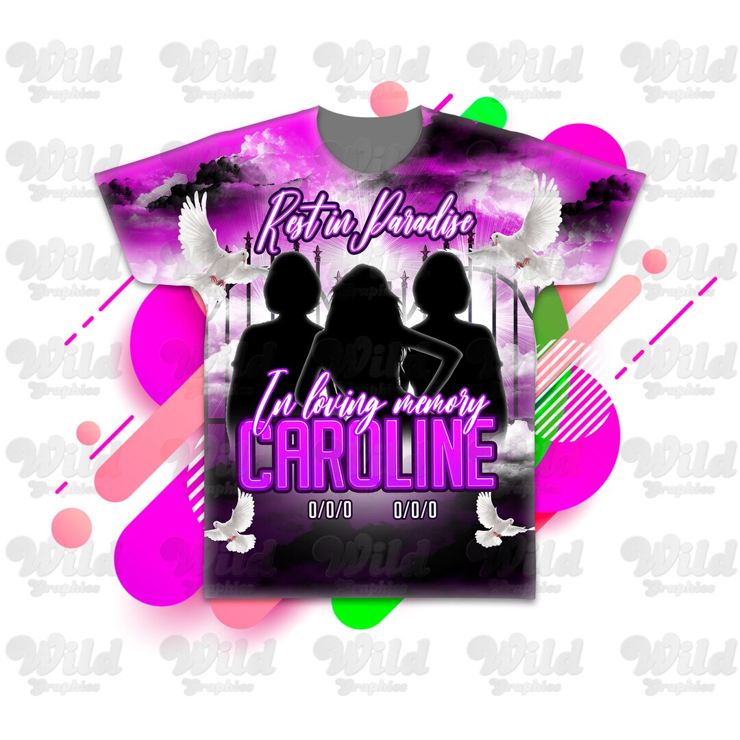 Plantilla de Photoshop editable digital Funeral RIP Memorial para ...