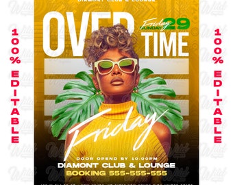 Flyer Template, Club Flyer, Flyer Template Design, Event Flyer, Party ...