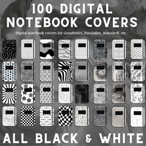 100 Goodnotes Covers Digital Notebook Cover Patterns - Etsy