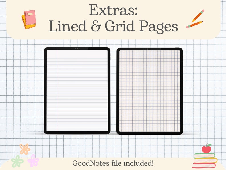 12 Goodnotes Covers, Digital Notebook Cover, Composition Notebook Cover ...