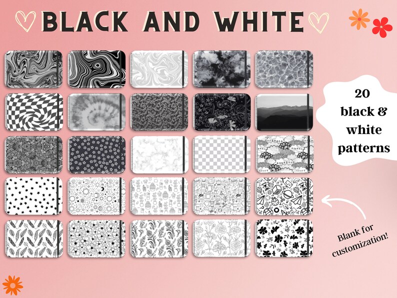 80 Landscape Goodnotes Covers, Digital Notebook Cover, Patterns ...