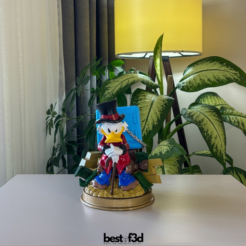 Uncle Scrooge Figurine - Etsy