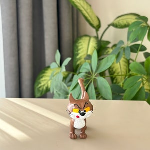 Smurfs Diorama - Gargamel & Azrael Figure, Collectible Smurfs Display ...